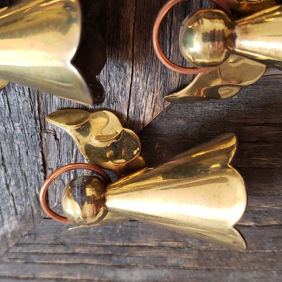 Other | Vintage Brass Angels With Copper Halos Lot Of 1 | Poshmark